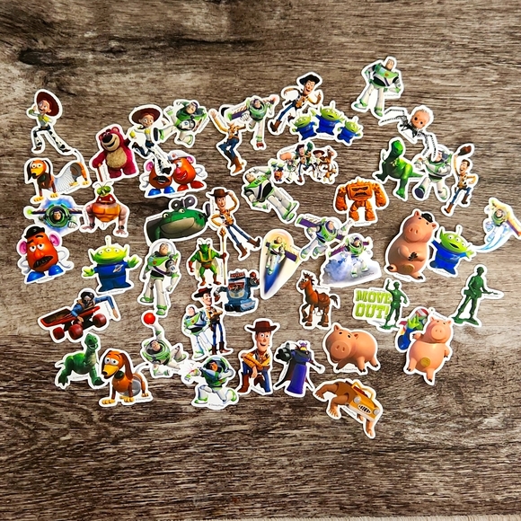 Disney | Design | Nwt Disney Toy Story 5 Piece Sticker Set | Poshmark